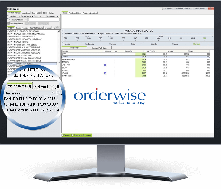 Orderwise - Home: Welcome to Easy